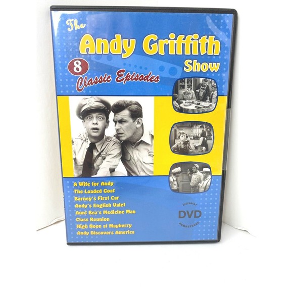 PC Treasures | Media | The Andy Griffith Show 8 Classic Full Length ...